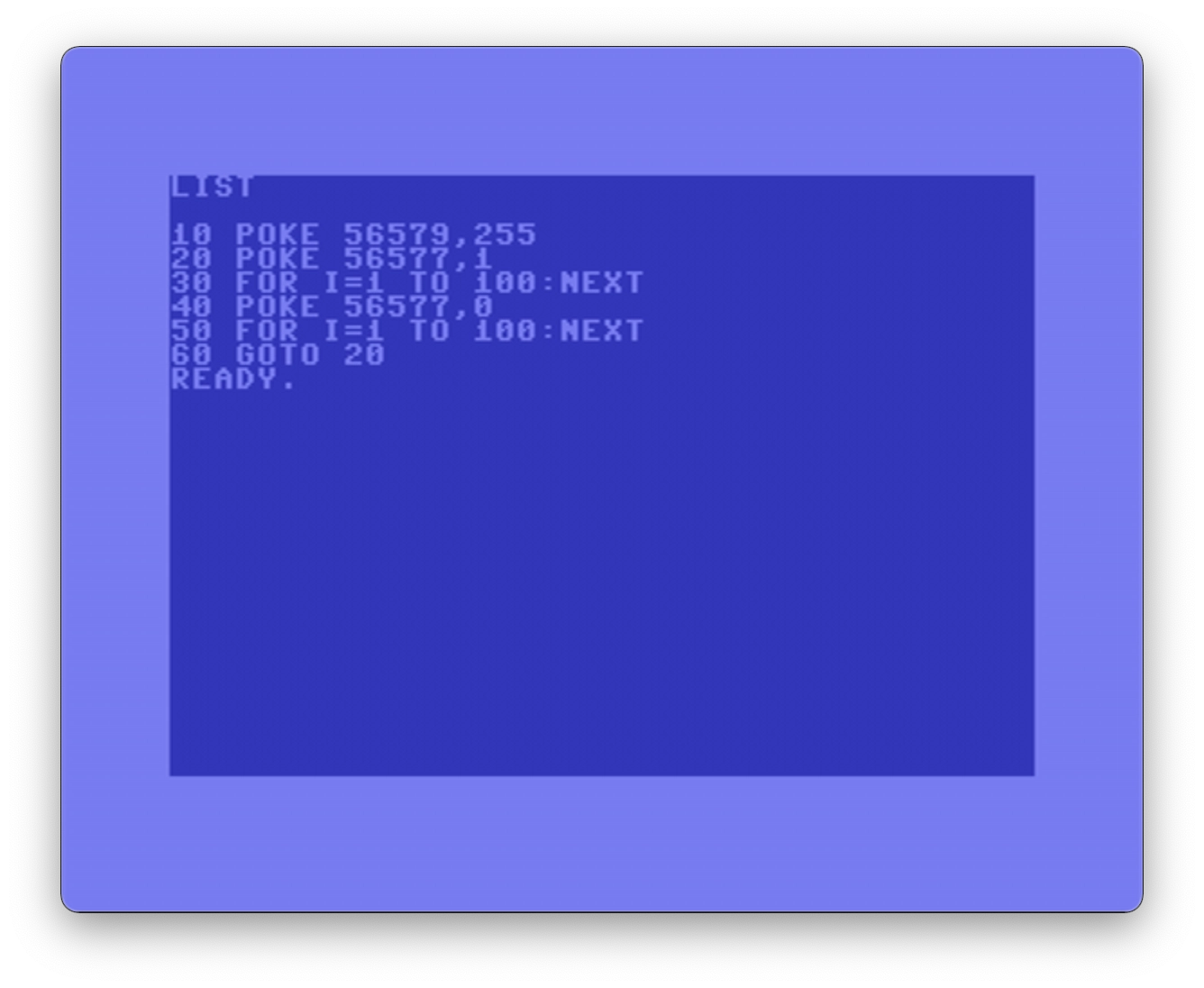 Programming Electronics With The Commodore User Port Part 1 Blinking An Led Retro Game Coders